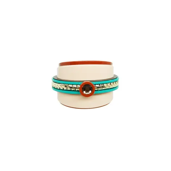 GISSA BICALHO Empire Acrylic Bracelet - Yellow