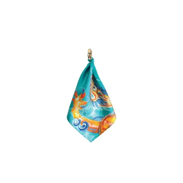 SUKI WANG LONDON Blossom Into Power Statement Earring - Blue
