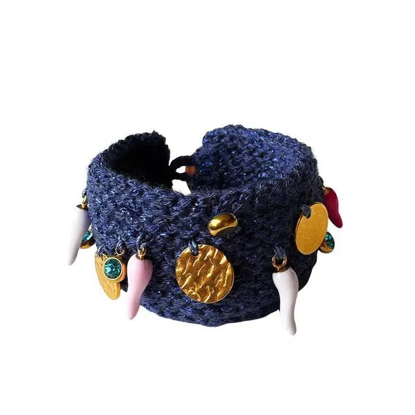 HILO DE MAR Skyline Charm Bracelet - Blue