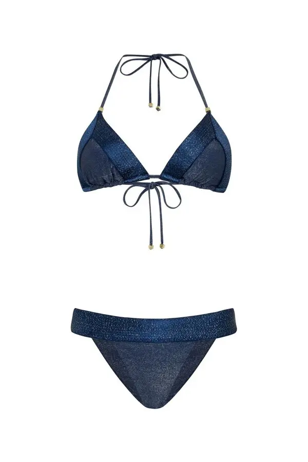 LEYLA MAYA Sevi Bikini Set - Blue
