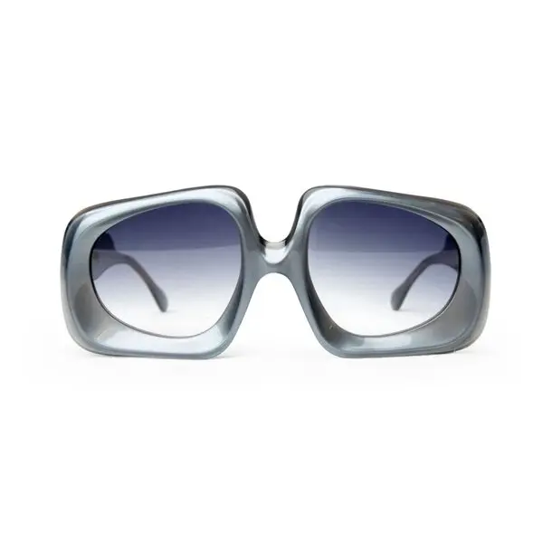 LOOP AND EGG Sunglasses L A G Four Metallic - Grey