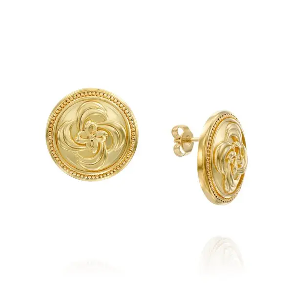 SEREIA OFFICIAL Giselle Oversized Earrings - Gold