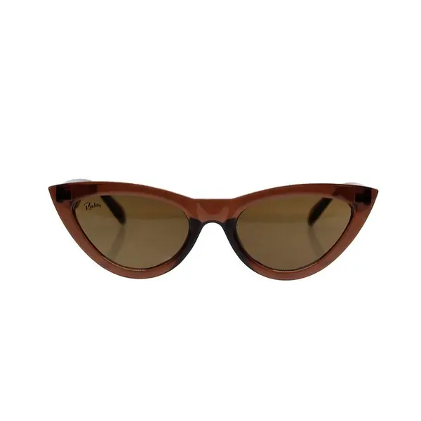 REALITY EYEWEAR Kiss Kiss Sunglasses - Brown