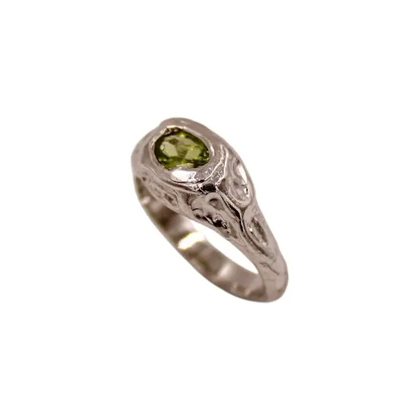 1610ISTANBUL Topkapi Palace Peridot Ring - Silver
