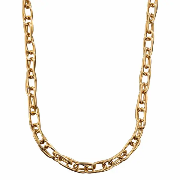 IN CAUDA VENENUM Odin Necklace - Gold