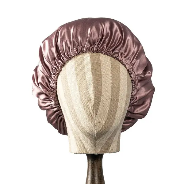 SOFT STROKES SILK Pure Mulberry Silk Hair Bonnet - Pink