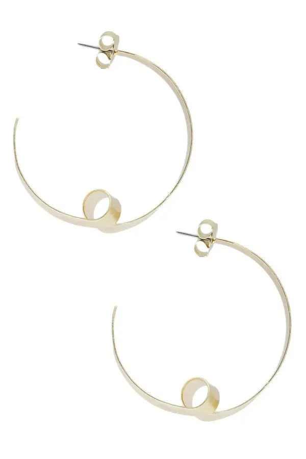Saachi Looped Hoop Earring - Gold