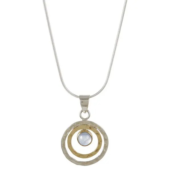 CHARLOTTE'S WEB JEWELLERY Infinity Universe Necklace - Silver/white