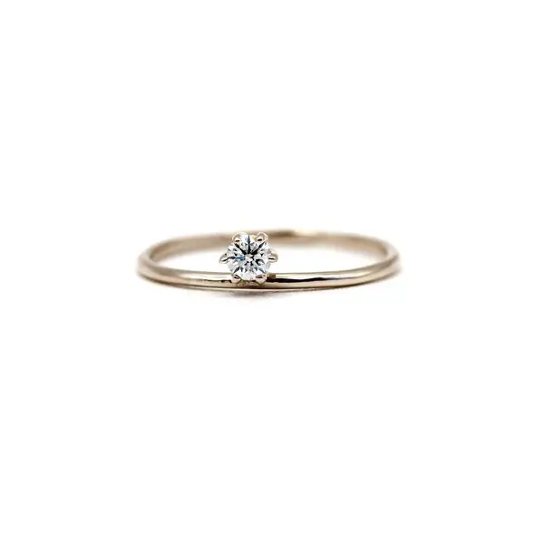 VICSTONENYC FINE JEWELRY Natural Diamond 14k Gold Ring - White
