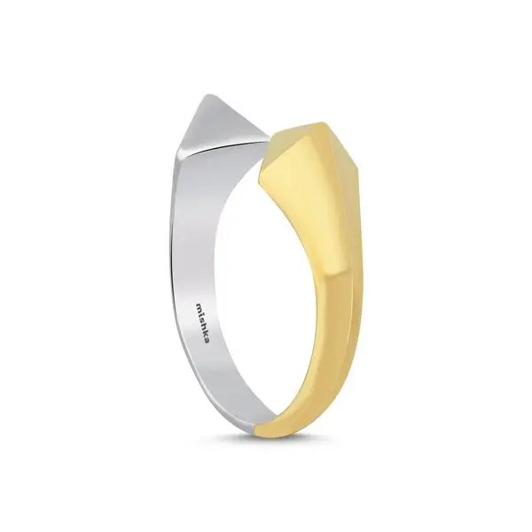 Mishka Two Tone Ring - Gold/silver