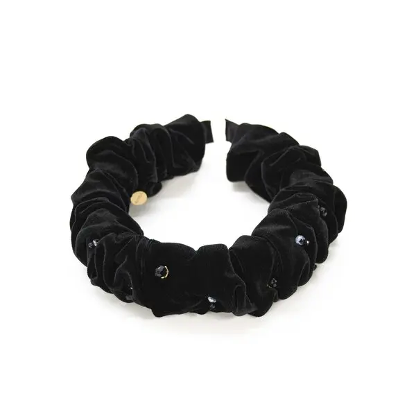 ADIBA Salvia Handmade Headband - Black