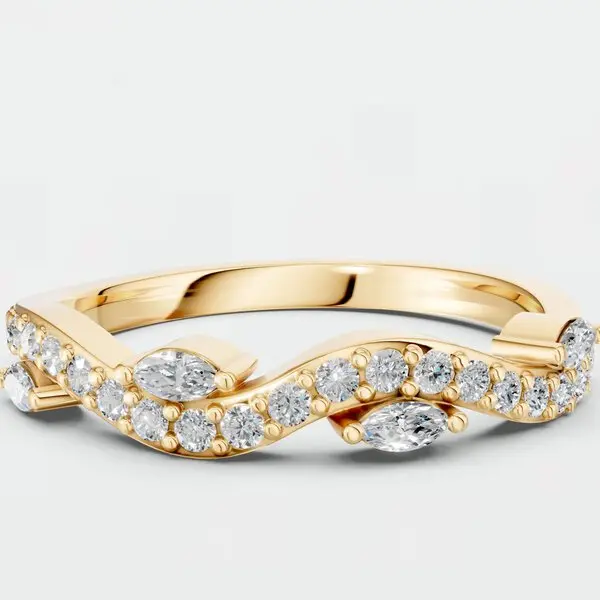 AYA FINE JEWELRY 14k Gold Lab Grown Diamond Ring - Yellow