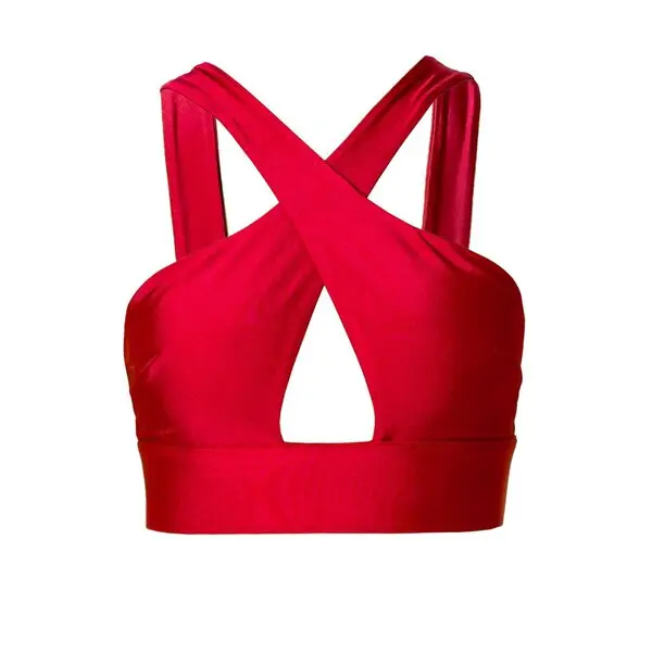 AGGI BY HALEWSKI Isla Lollipop Top - Red