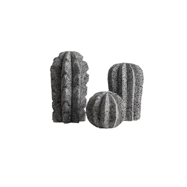 And Jacob Cactus Set Lava Stone - Grey