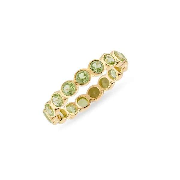 AUREE JEWELLERY Ortigia Peridot Vermeil Ring - Green