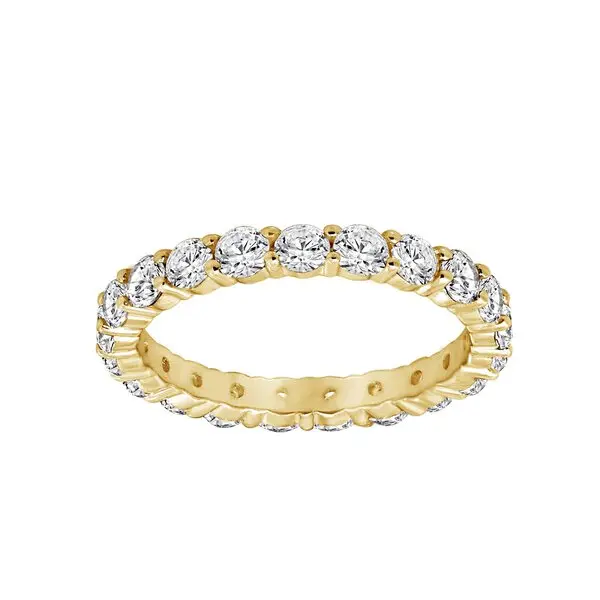 DIAMONBLISS Eternity Band With Cubic Zirconia - Yellow
