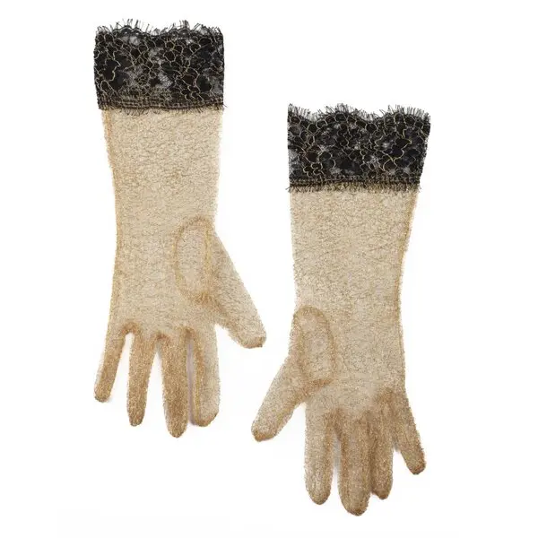 AZIMA MUSAYEVA Aishan Gloves - Gold