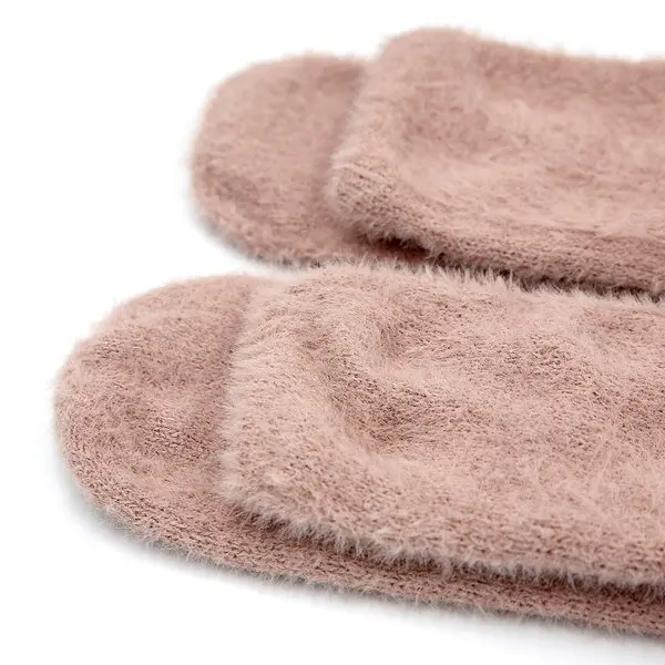 MAISON BOGOMIL Feather-knit Long Socks - Pink