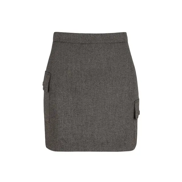 THE MOLC Mini Skirt With Pocket Details