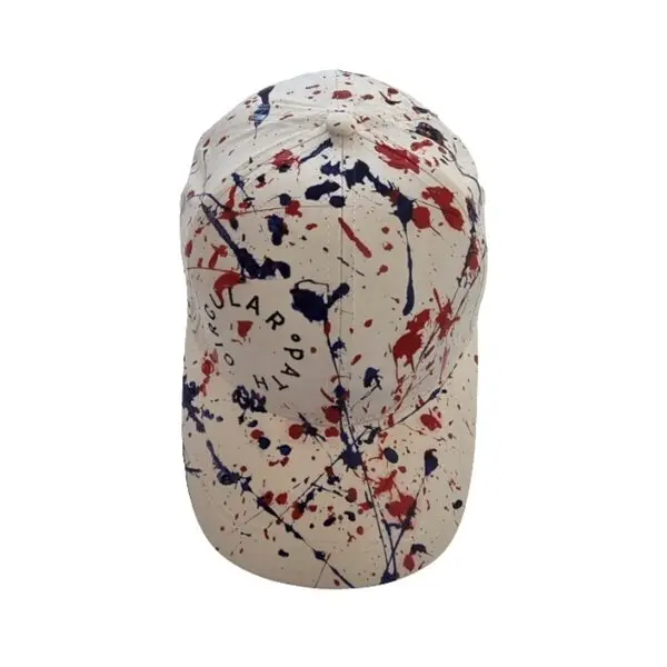 CIRCULAR PATH Recycled Nylon Baseball Cap Amanda Murray - Blue/red