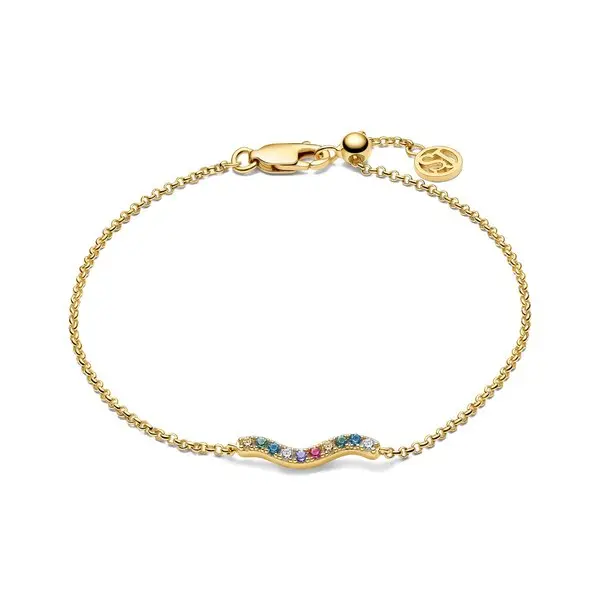 SIF JAKOBS JEWELLERY Ellera Waves Bracelet - Gold