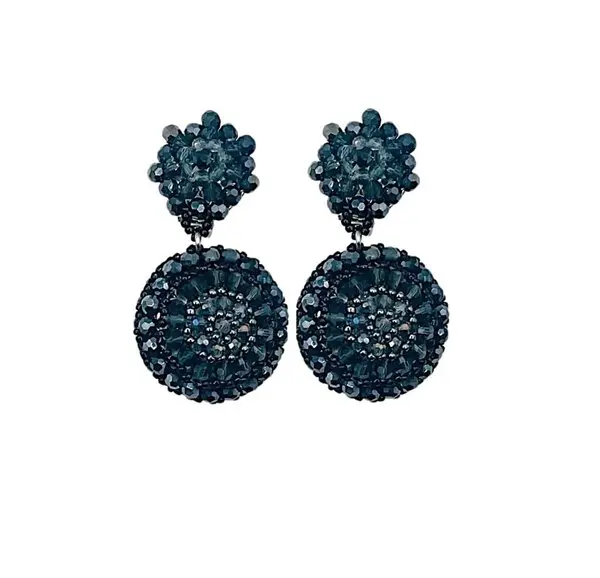 Fairchild Baldwin Amelia Beaded Drop Earrings - Blue