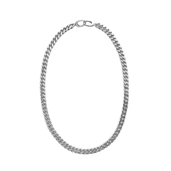 ONI Maxi Cuban Link Choker - Silver