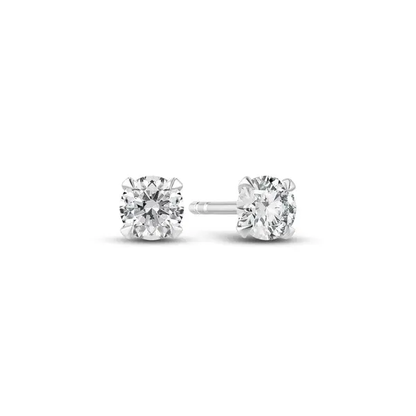 SIF JAKOBS JEWELLERY Venice Solitaire Lab-grown Diamond Stud Earrings - White