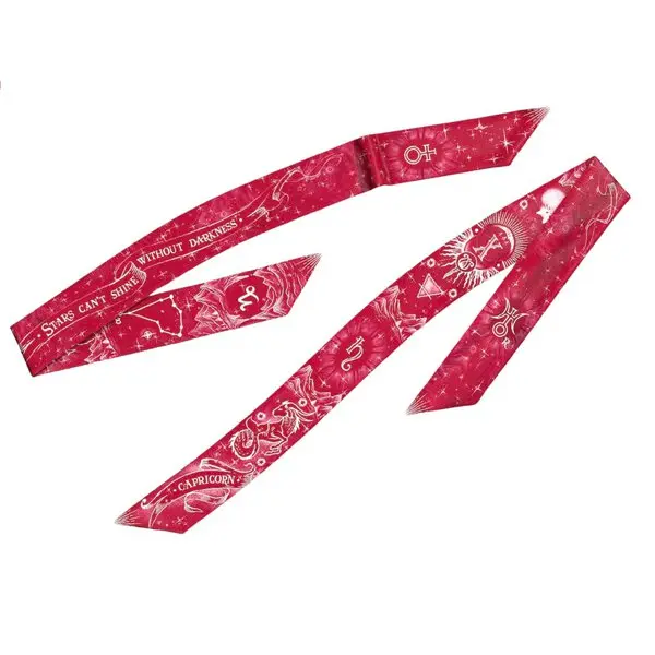 SILK&SOUL Capricorn Zodiac Twilly - Red