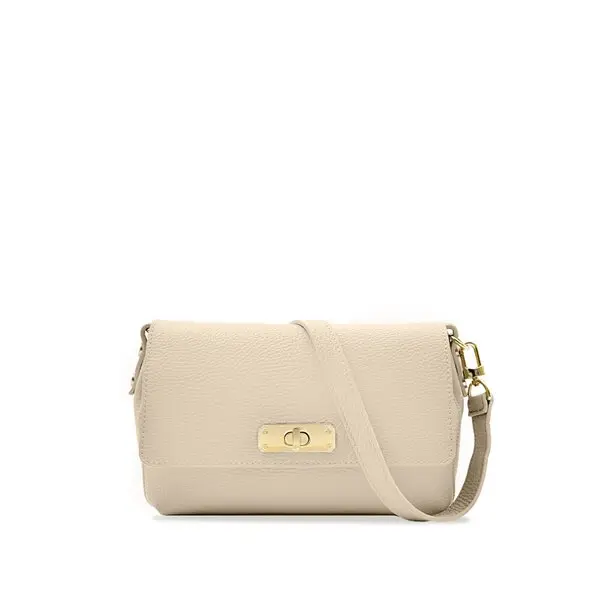 APATCHY LONDON Maisie Midi Leather Bag - Black