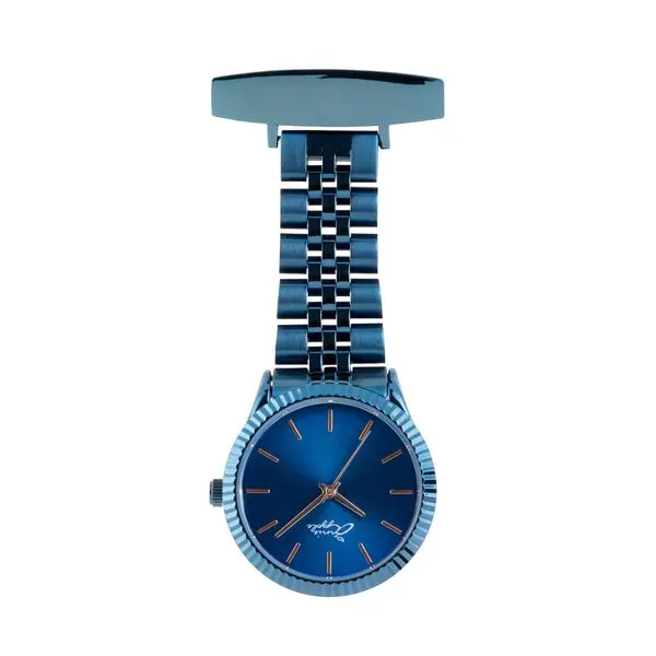 BERMUDA WATCH COMPANY Callista Rose Gold Royal Link Fob - Blue
