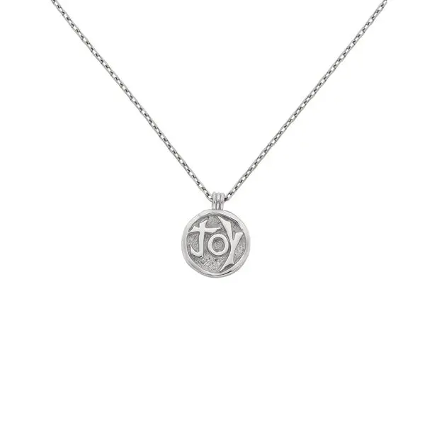 ZOË & MORGAN Joy Pendant Necklace - Silver