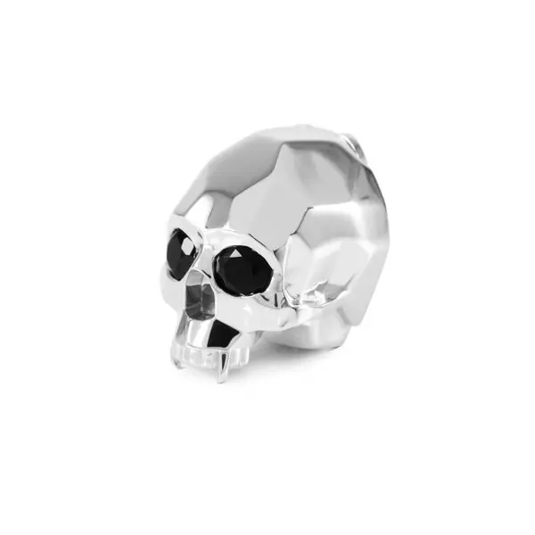 KASUN Vampire Skull Button Cover - Silver