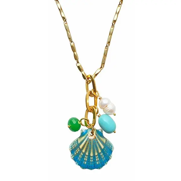 SMILLA BRAV Shell Edition Necklace - Blue