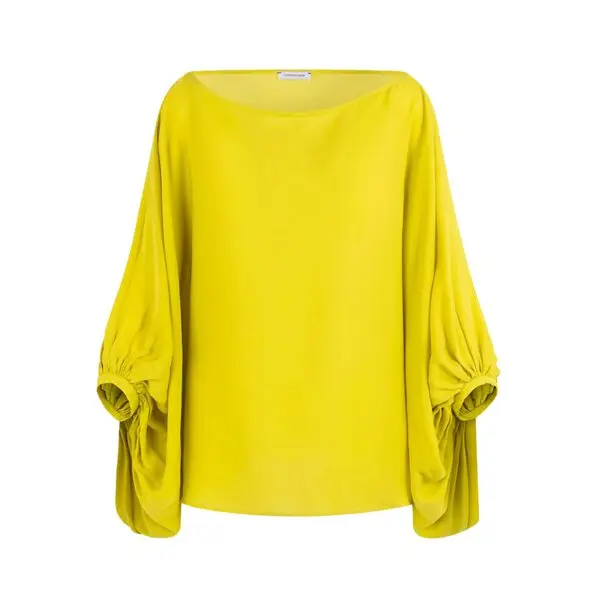 CAVANAGH BAKER Silk Georgette Scarf Blouse