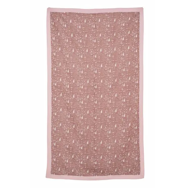 PEPPER VALLY Cotton Beachtowel Cocktails & Dreams Sunrise - Pink