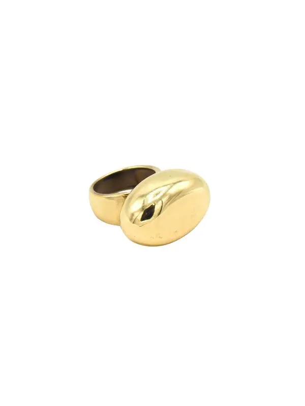 SITA NEVADO Zeppelin Oval Ring - Gold