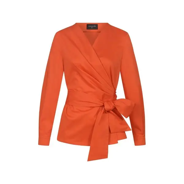 MARIANNA DÉRI Wrap Blouse
