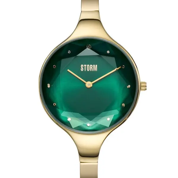 STORM Cristola Gold-plated Watch - Green