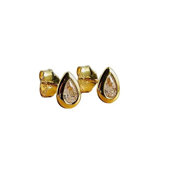 AREIA JEWELLERY Bubble Stud Earrings - Gold