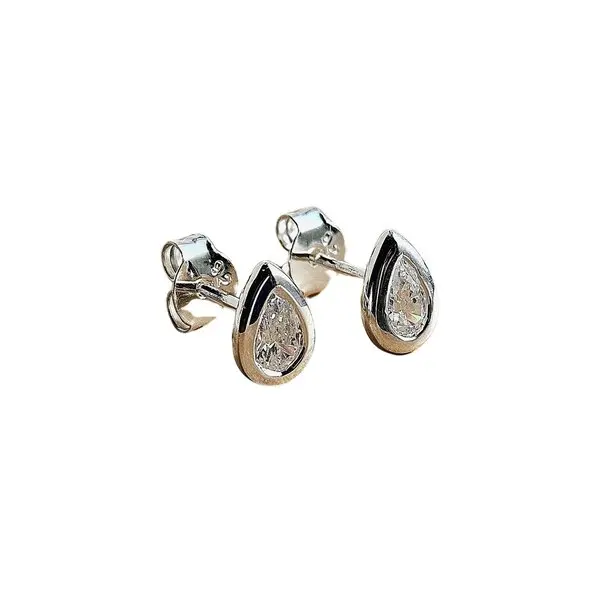 AREIA JEWELLERY Bubble Stud Earrings - Silver