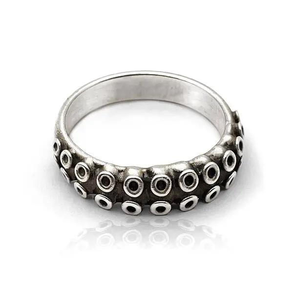 PERRY GARGANO Tentacle Sterling Ring - Silver
