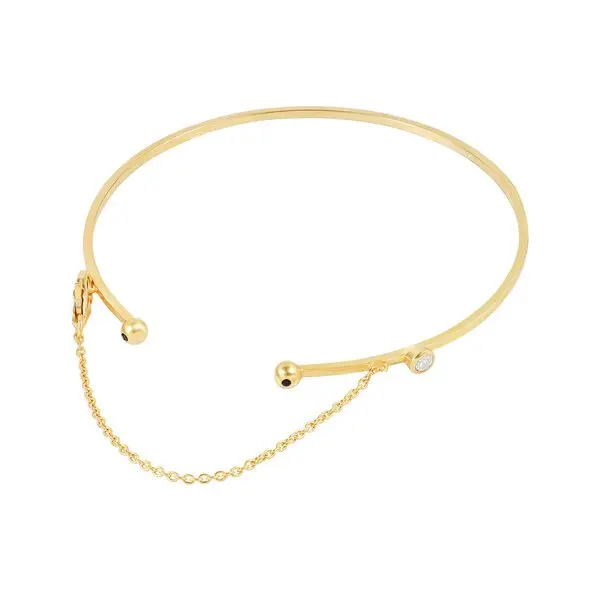 MOON LONDON Issi Gemstone Arm Cuff - Gold