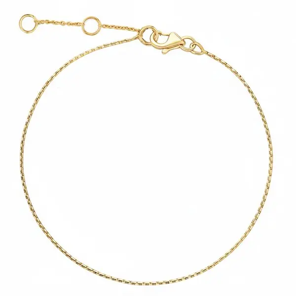 ZOHREH 9k Anaconda Chain Bracelet - Gold