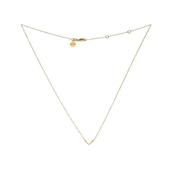 GALER 14k Angle Choker - Gold/yellow