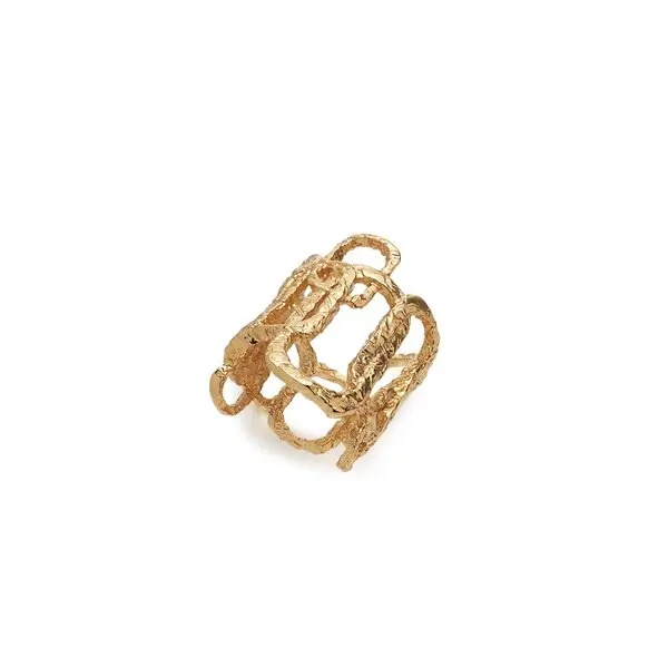 RETRO CHIC Roman Arc En Ring - Gold