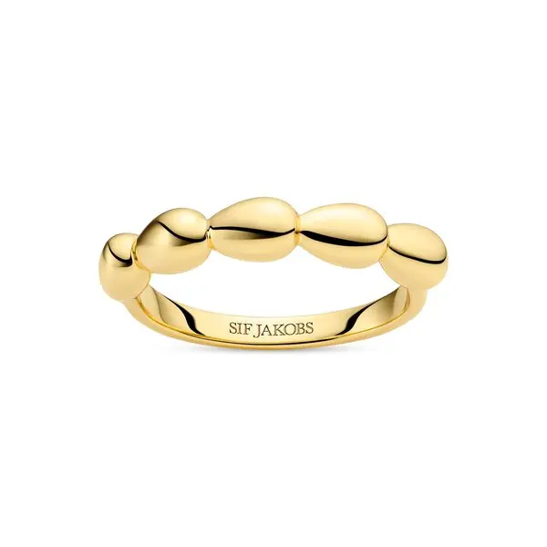 SIF JAKOBS JEWELLERY Goccia Piccolo Pianura Ring - Gold