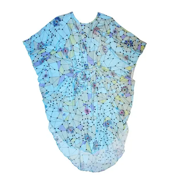 TRAMP IN DISGUISE Digitally Printed Kaftan With Belt
