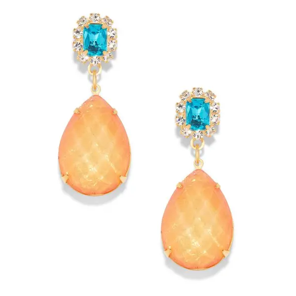 THE PINK REEF Austria Dangle Earrings - Blue