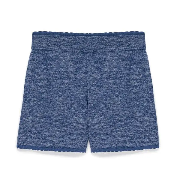 PERALUNA Knit Sweetheart Shorts